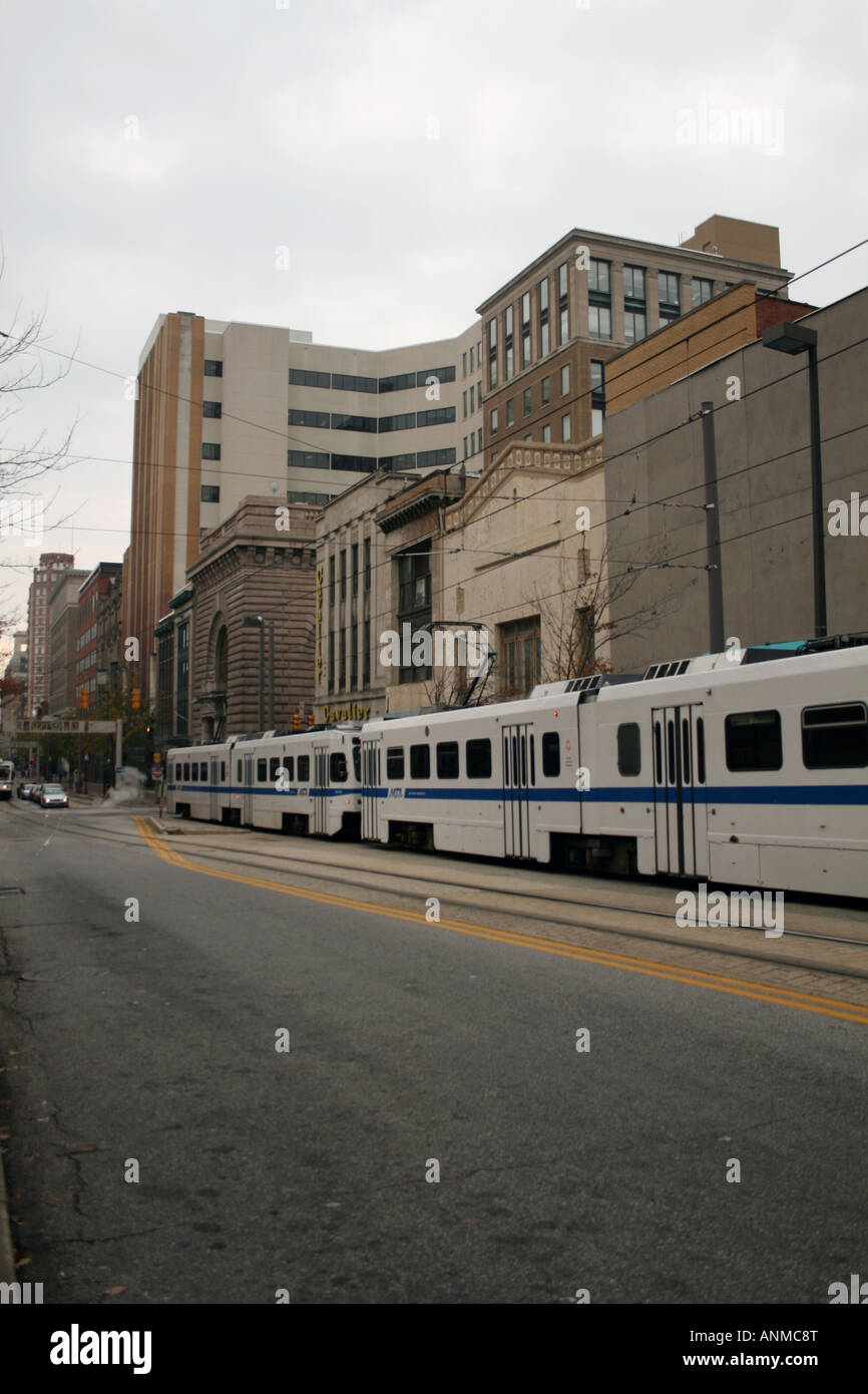 Baltimore light rail hi-res stock photography and images - Alamy