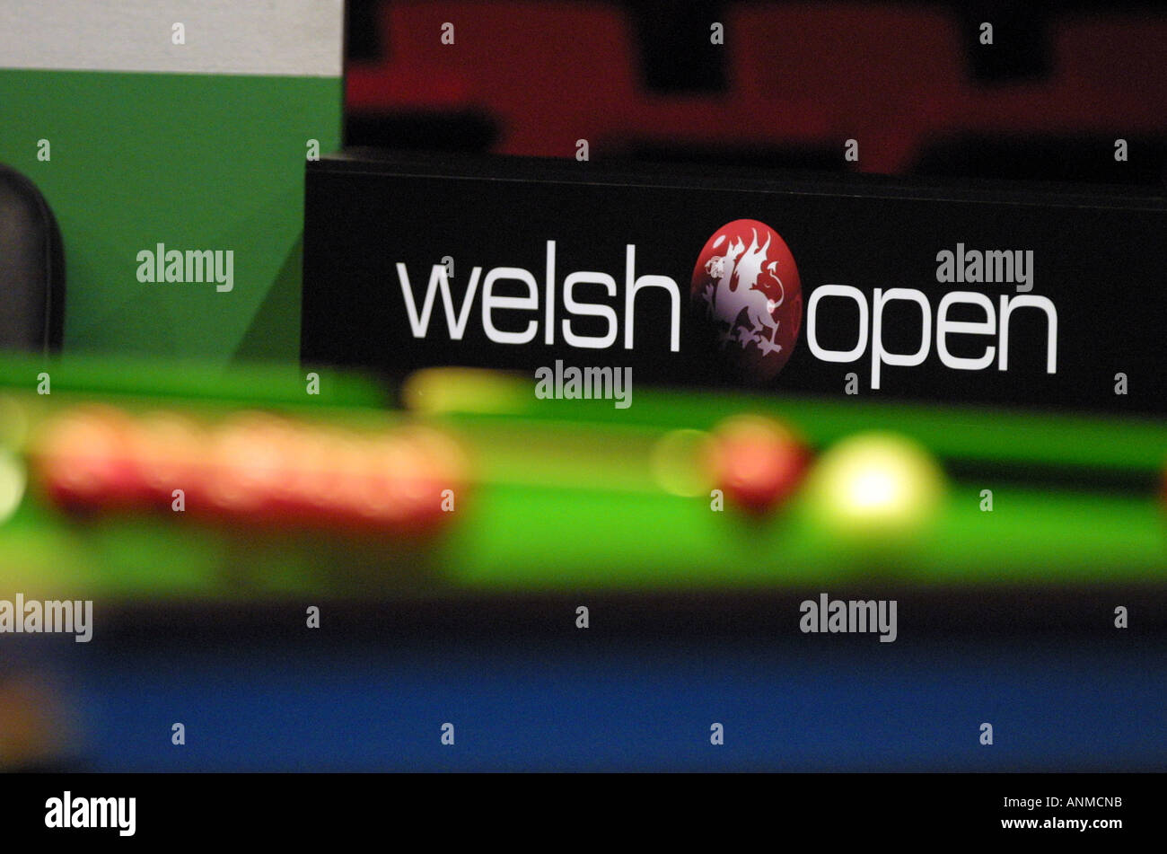 Sign Welsh Open Snooker Newport Centre South East Wales Stock Photo - Alamy