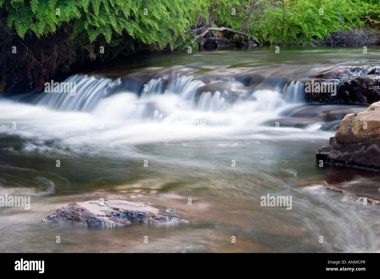 Scenic view of waterfalls in the Grampian Ranges Victoria Australia ...
