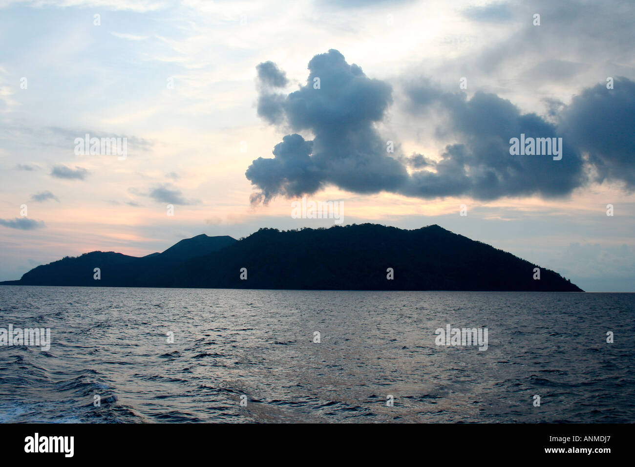 Barren island active volcano andaman hi-res stock photography and ...
