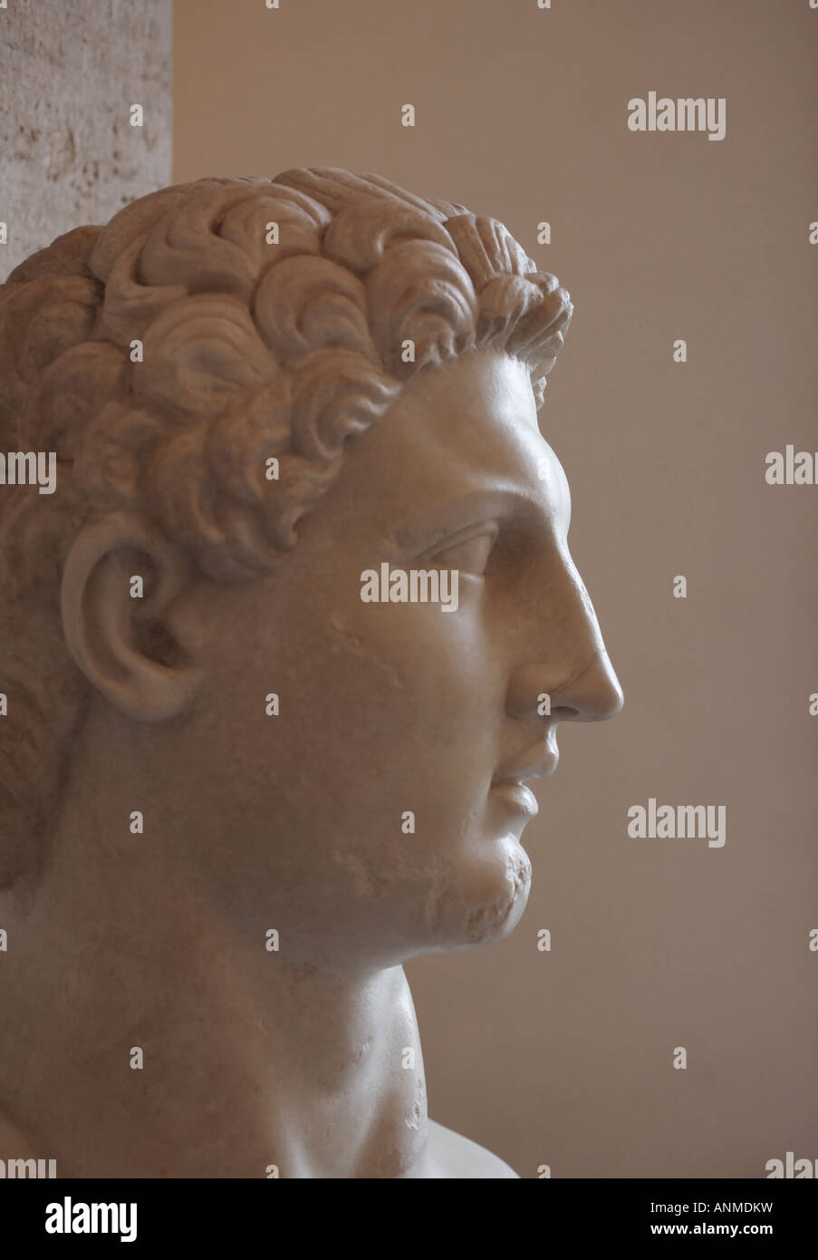 Alexander the Great (Alessandro Magno), Capitoline Museum, Rome, Italy ...
