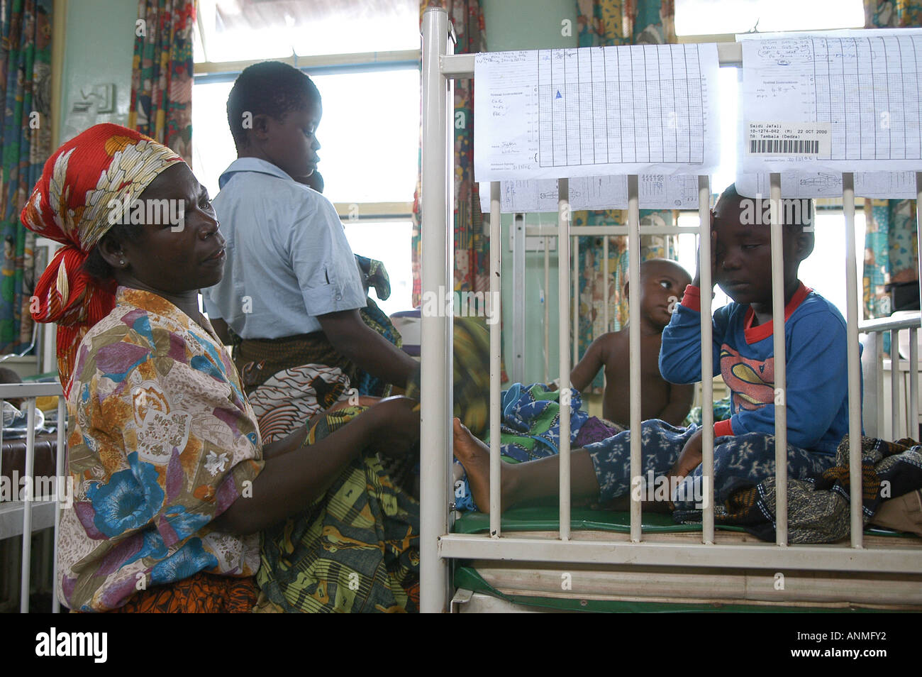 Crowded african hospital ward hi-res stock photography and images - Alamy