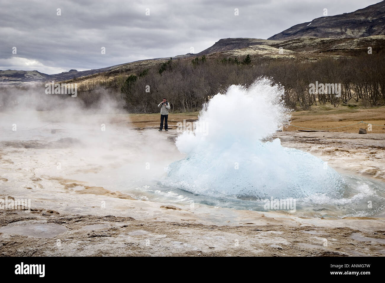 Gushing geysers hi-res stock photography and images - Alamy