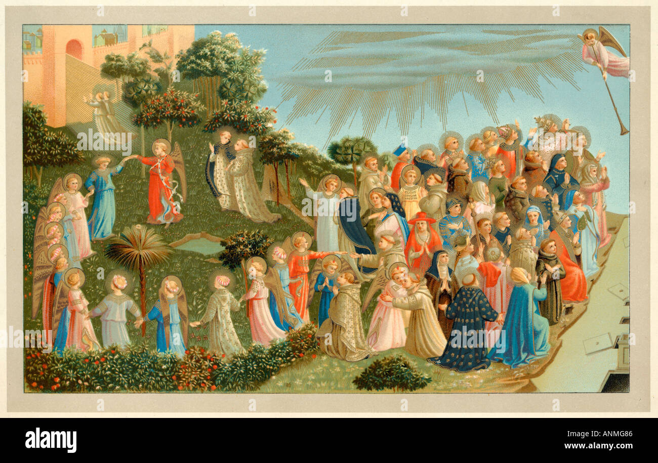 Arriving In Heaven Stock Photo - Alamy