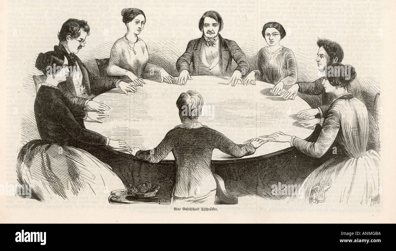 Spiritualism seance hi-res stock photography and images - Alamy