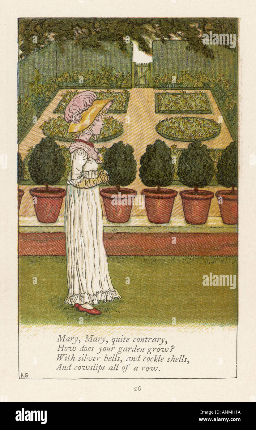 Mary quite contrary hi-res stock photography and images - Alamy