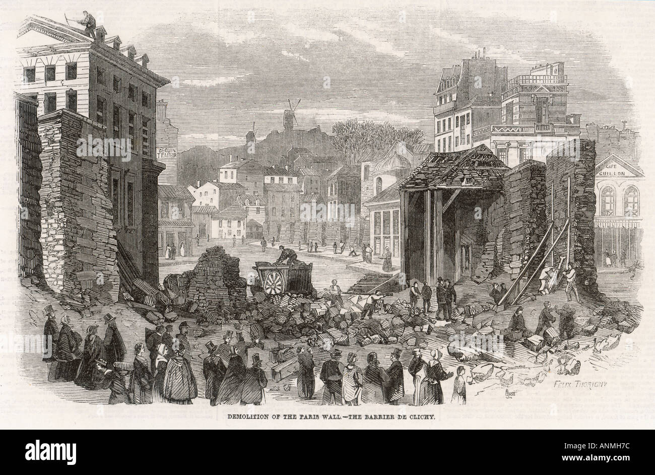 Walls paris hi-res stock photography and images - Alamy