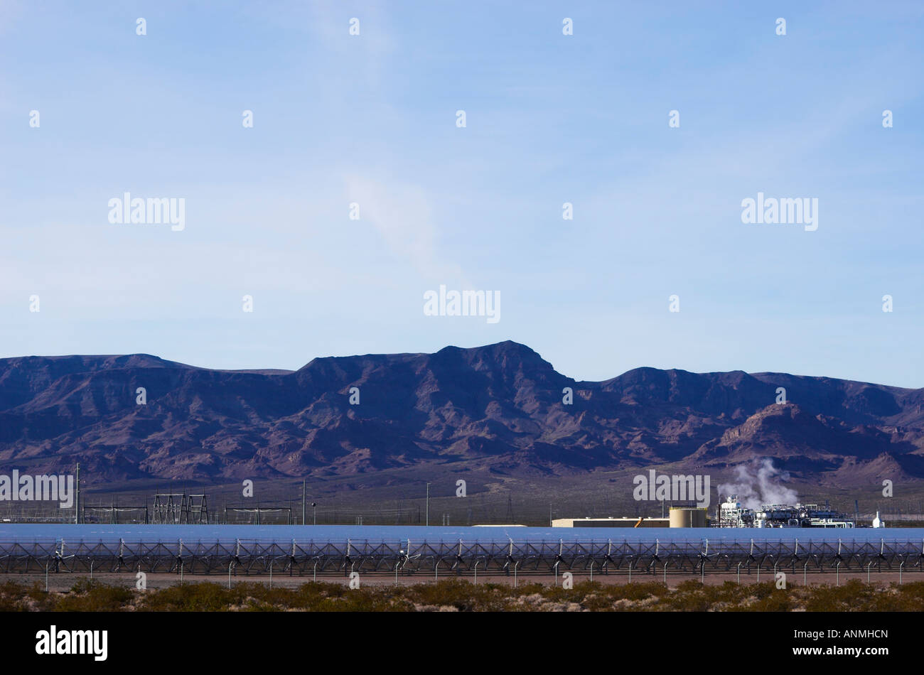 Nevada Solar One power plant Stock Photo - Alamy