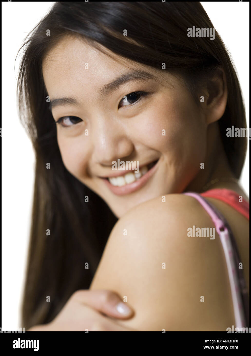 Studio portrait beautiful asian american hi-res stock photography and ...