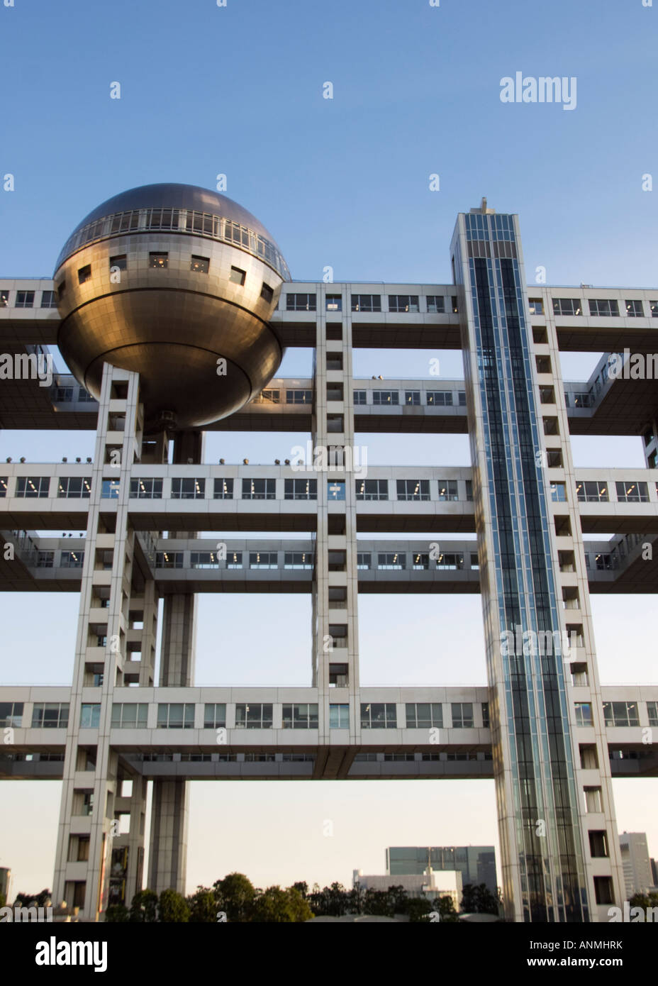 Fuji Television Building at Odaiba in Tokyo Japan Stock Photo - Alamy