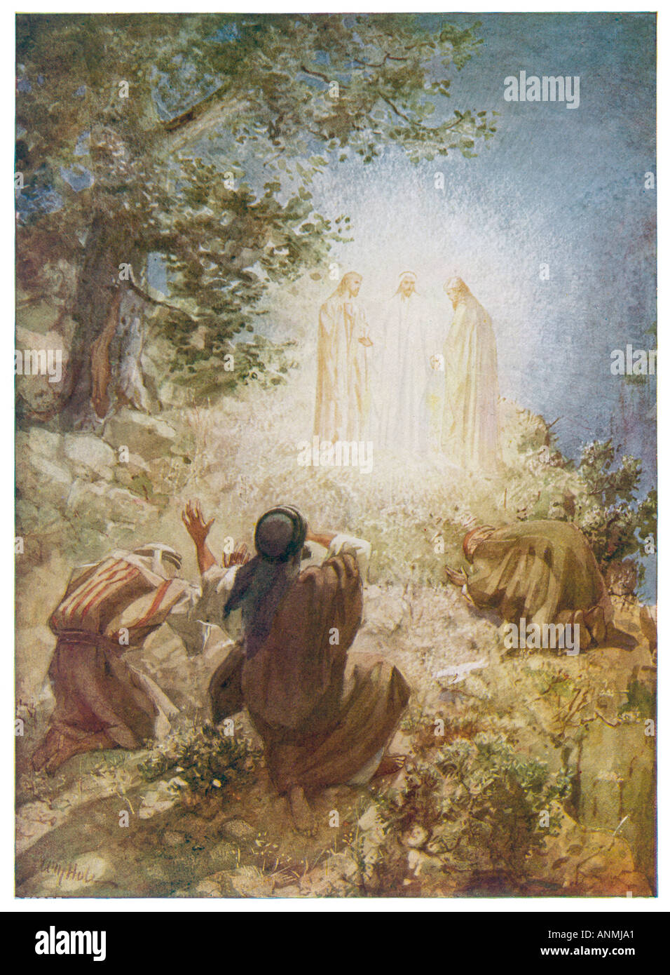 Jesus moses elijah hi-res stock photography and images - Alamy