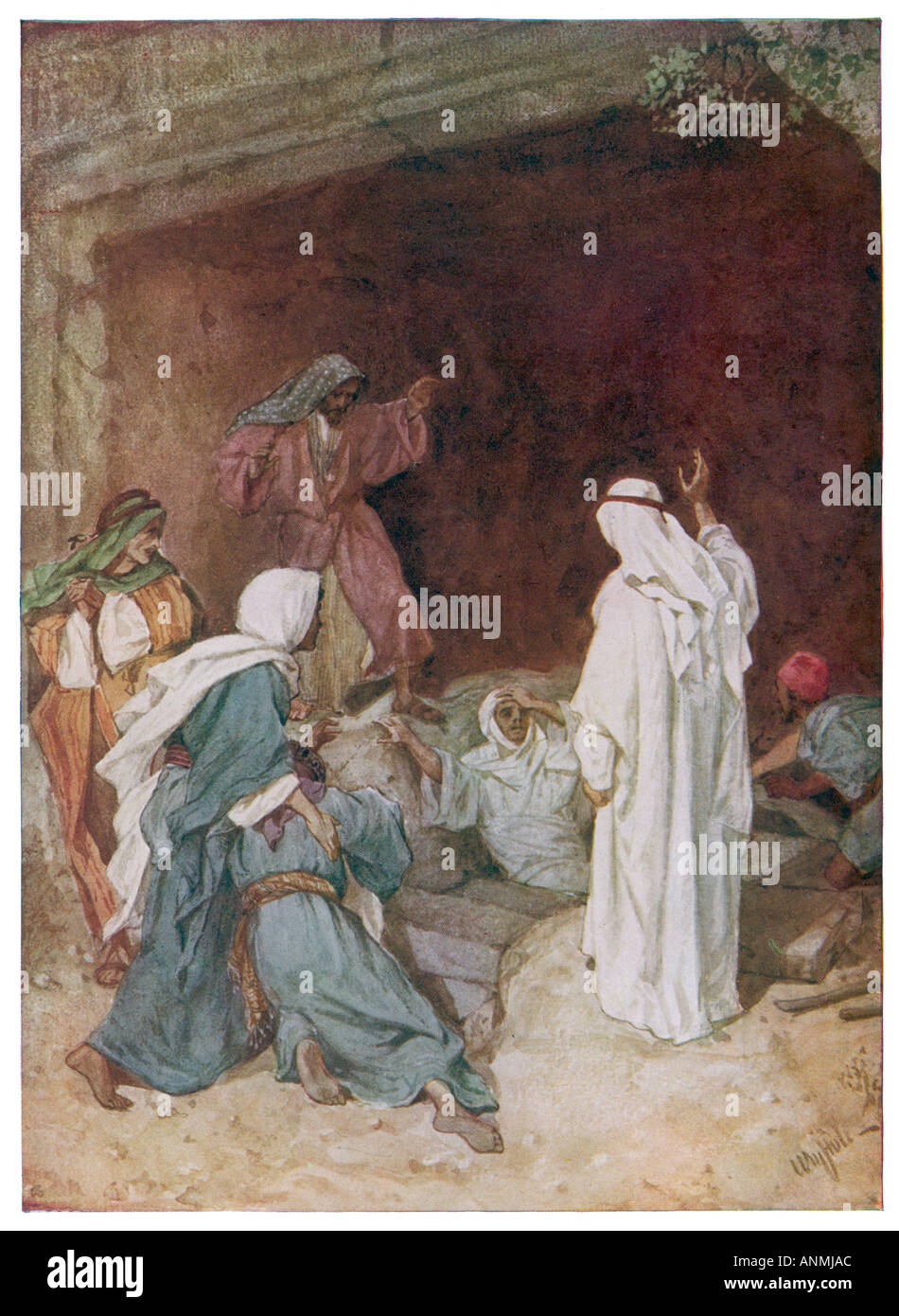 Lazarus resurrection from luke - brighthery