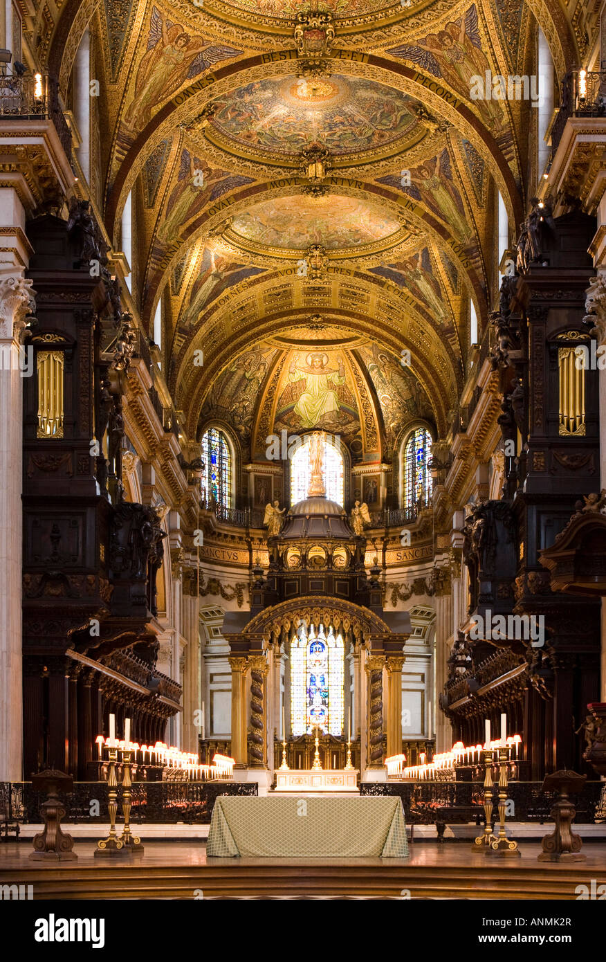 St Pauls Cathedral Organ Uk High Resolution Stock Photography and ...