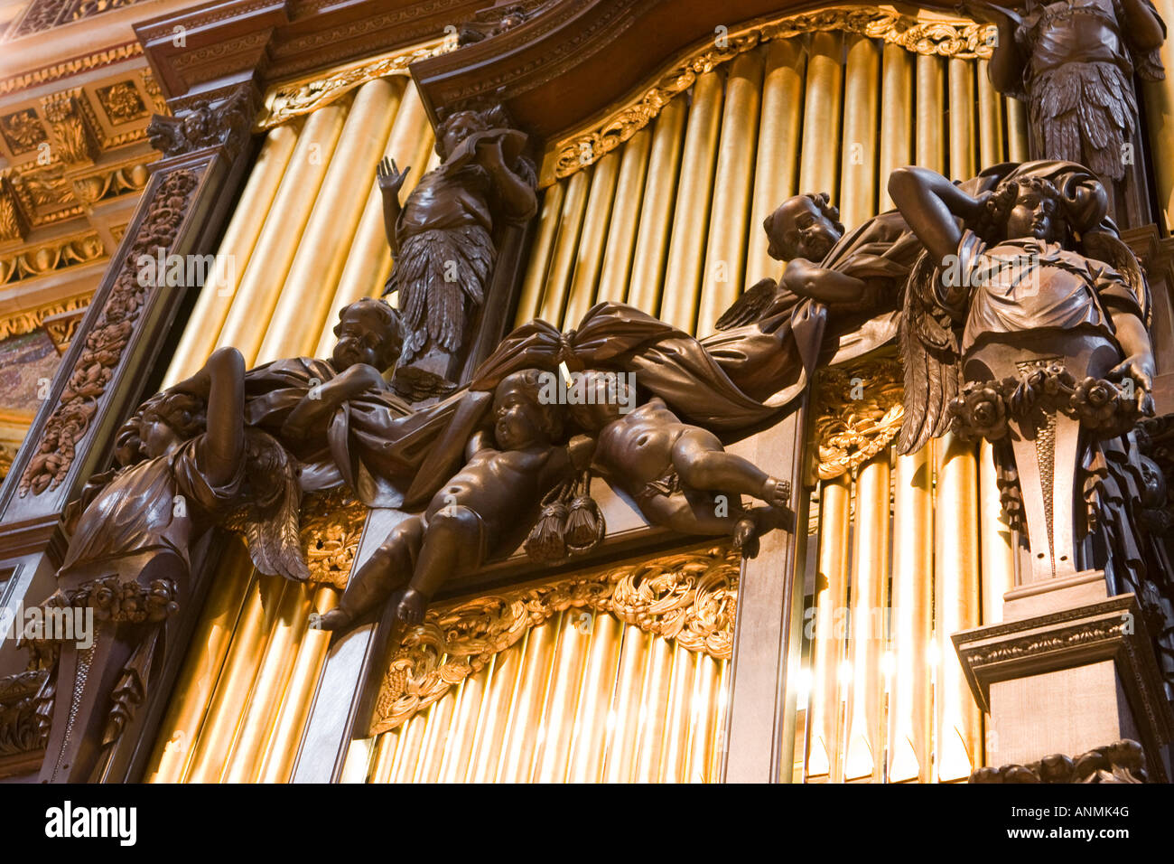 St pauls cathedral organ uk hi-res stock photography and images - Alamy