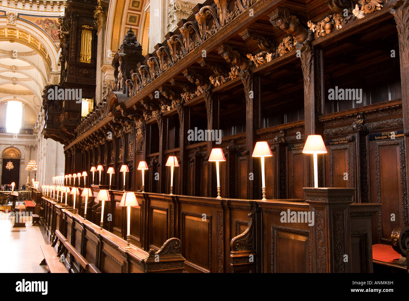 St pauls cathedral organ uk hi-res stock photography and images - Alamy
