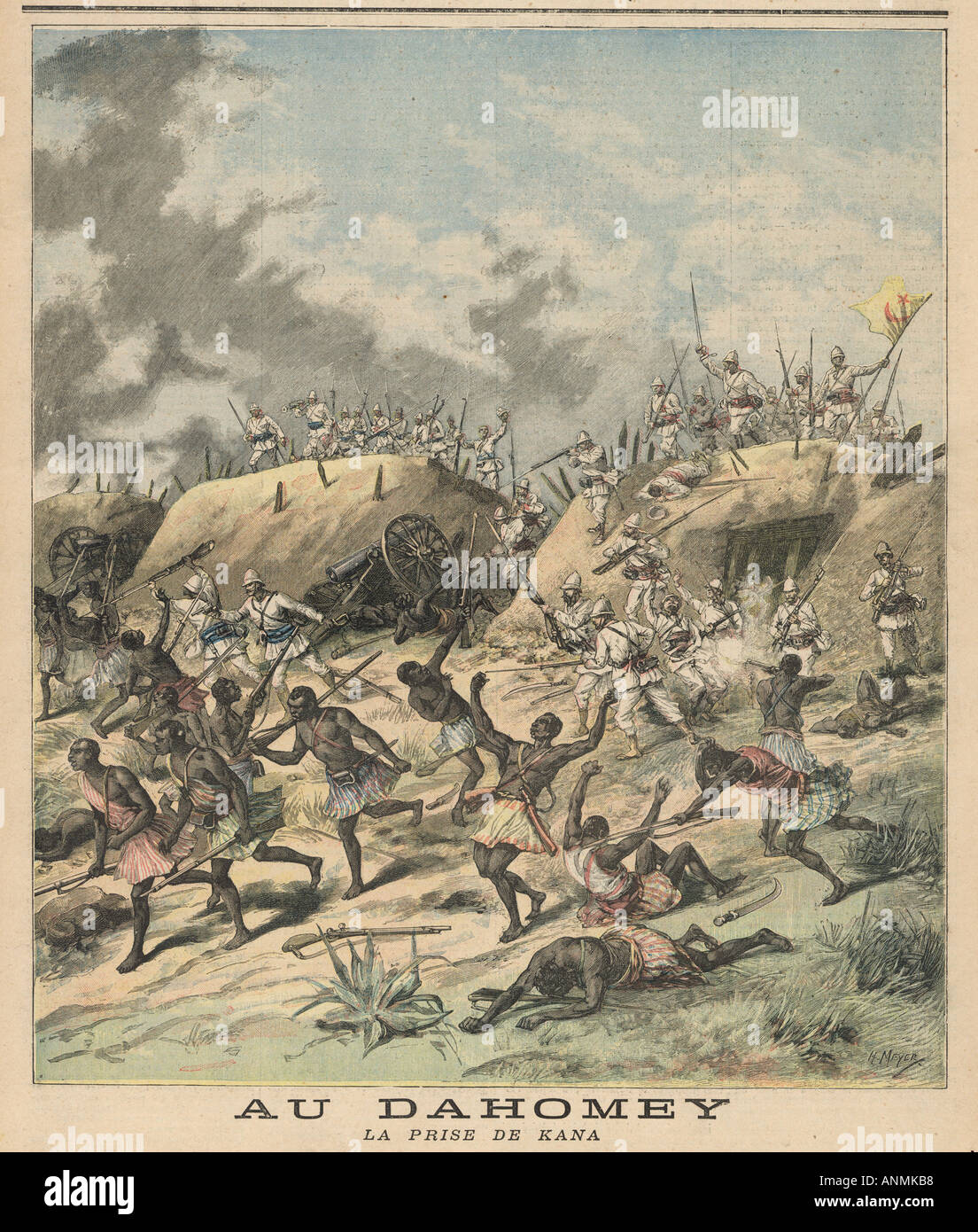 The french in dahomey take kana hi-res stock photography and images - Alamy