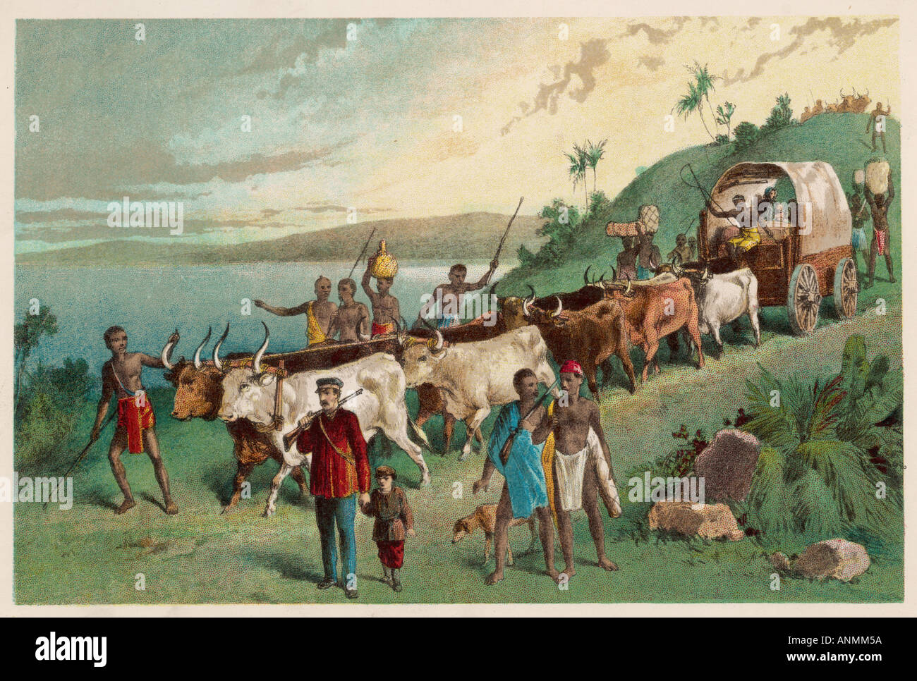 Livingstone Lake Ngami Stock Photo - Alamy