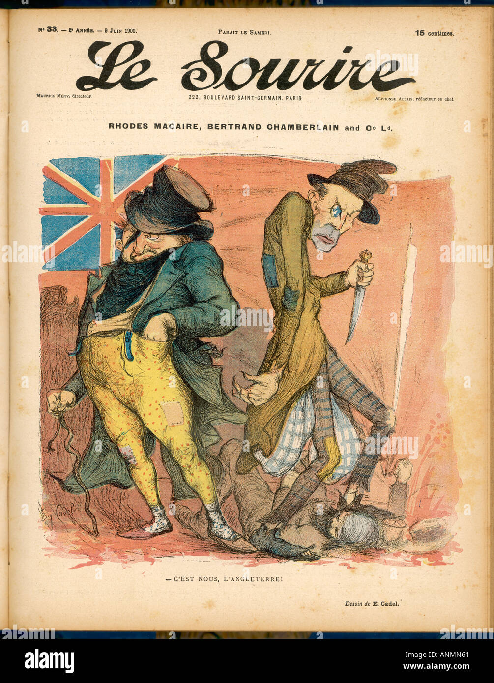 John bull magazine cover hi-res stock photography and images - Alamy