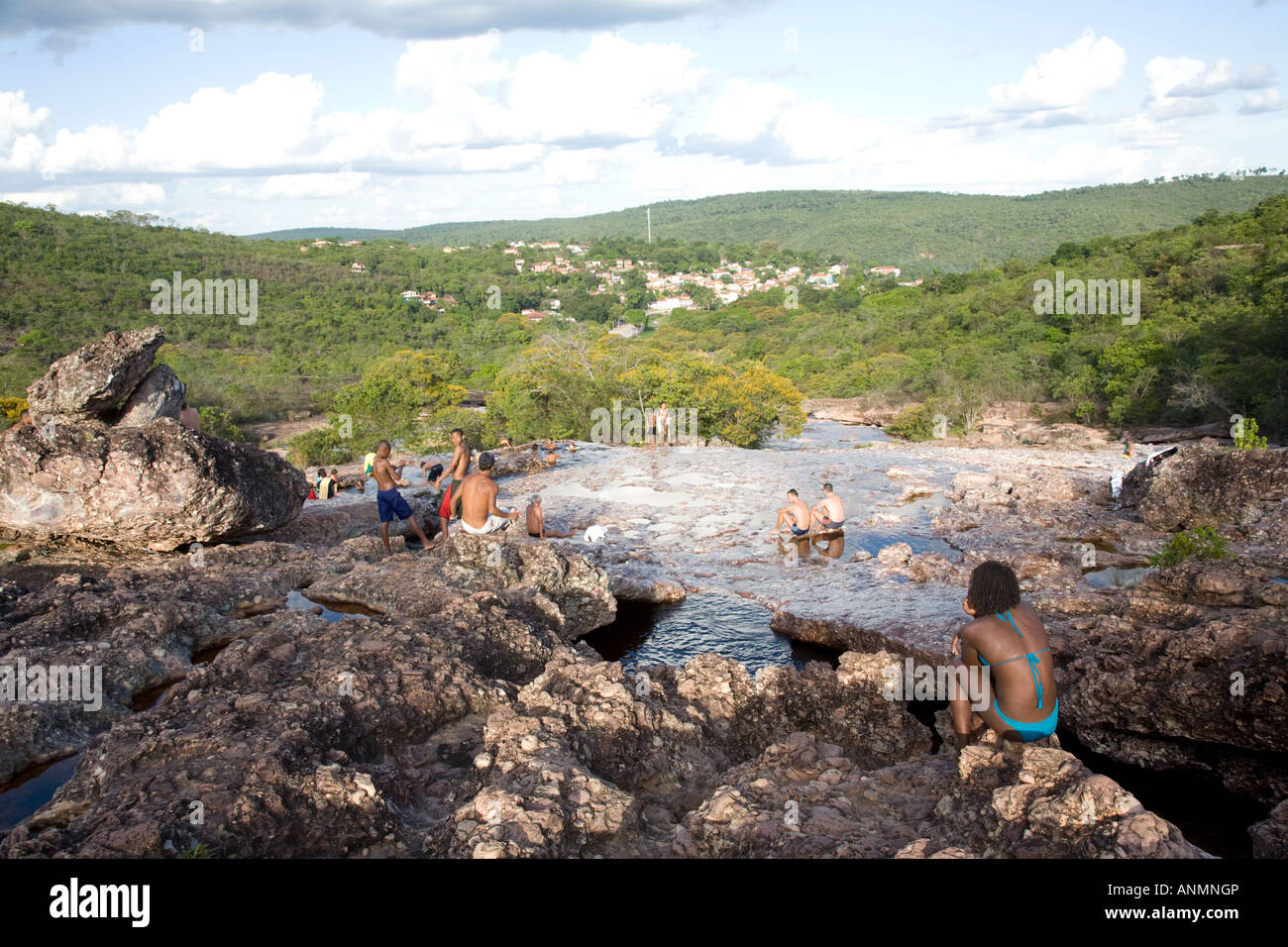 Lencois, Parque Nacional da Chapada Diamantina, Bahia, Brazil Stock ...