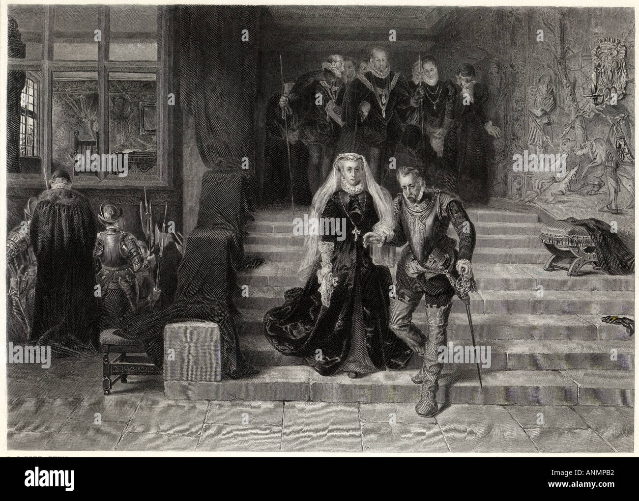 Mary queen of scots executed hi-res stock photography and images - Alamy