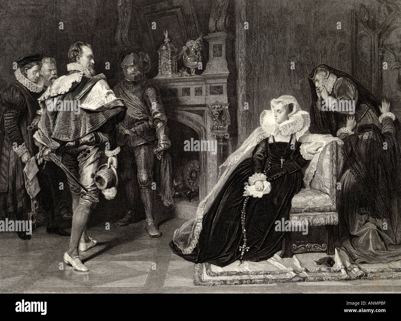 Mary queen of scots execution hi-res stock photography and images - Alamy