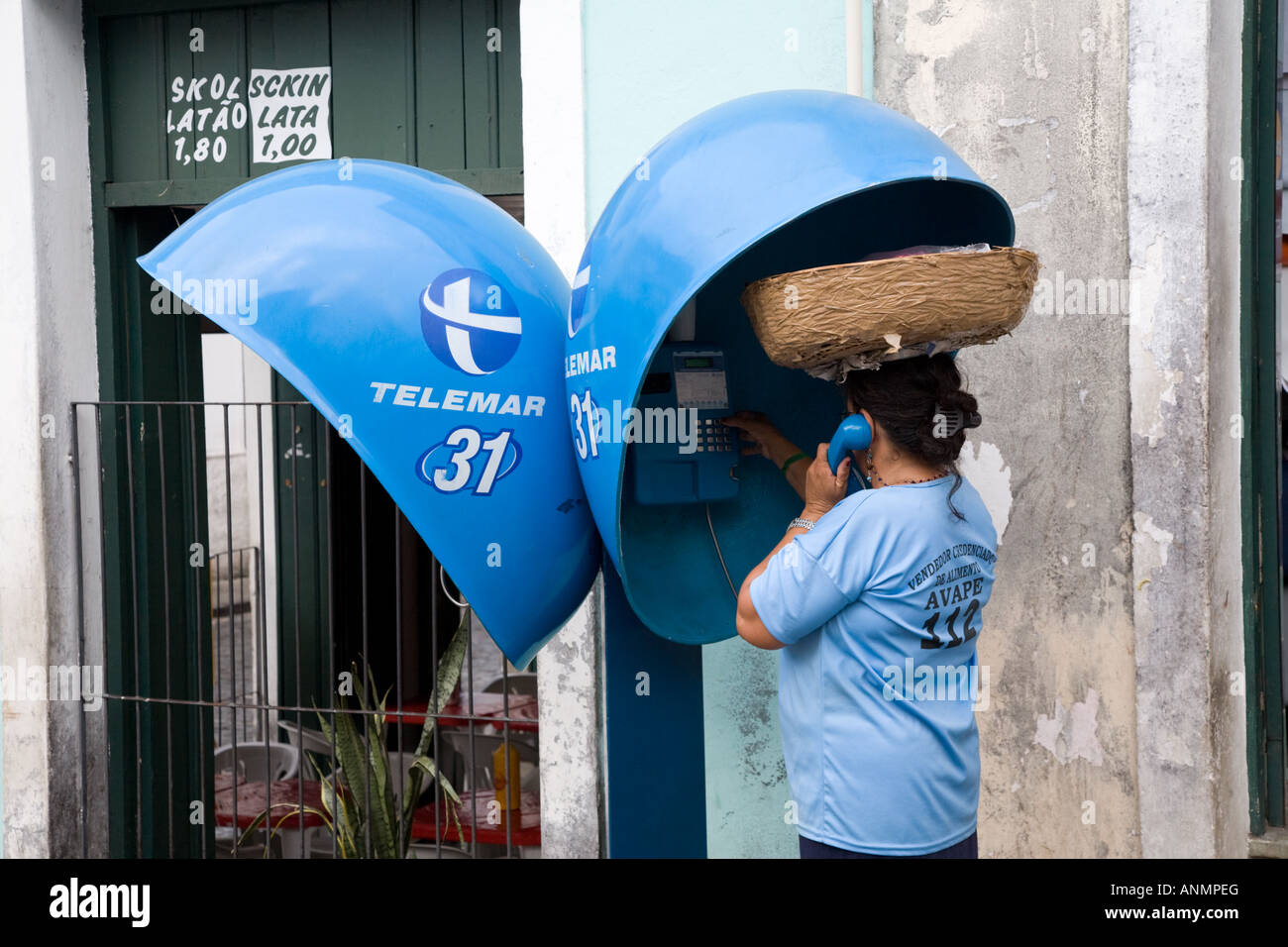Brazil telephone booth hi-res stock photography and images - Alamy