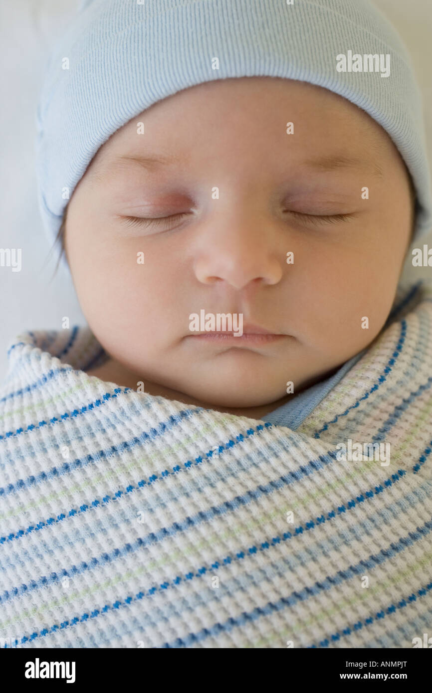 Portrait sleeping baby high hi-res stock photography and images - Alamy