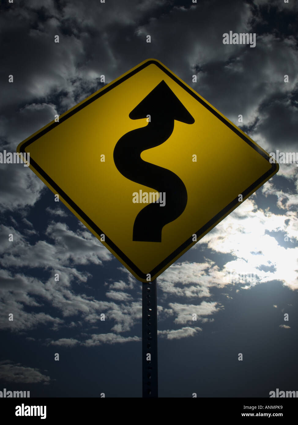 Curvy Road Road Sign
