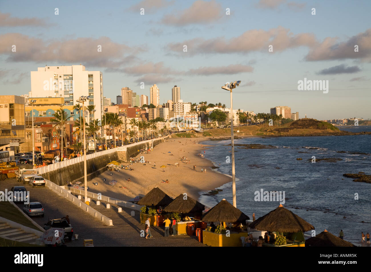 Praia do Farol da Barra (Beach), Salvador, Bahia Stock Photo - Alamy