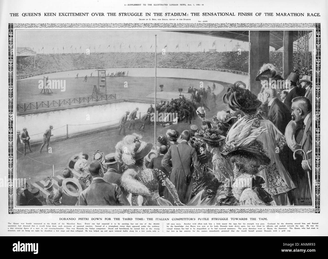 1908 olympics Black and White Stock Photos & Images - Alamy