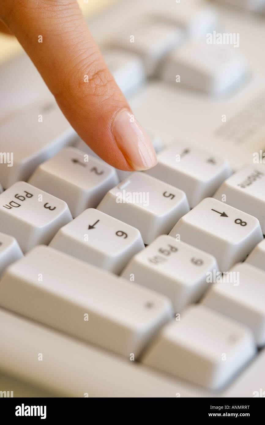 Pressing number hi-res stock photography and images - Alamy