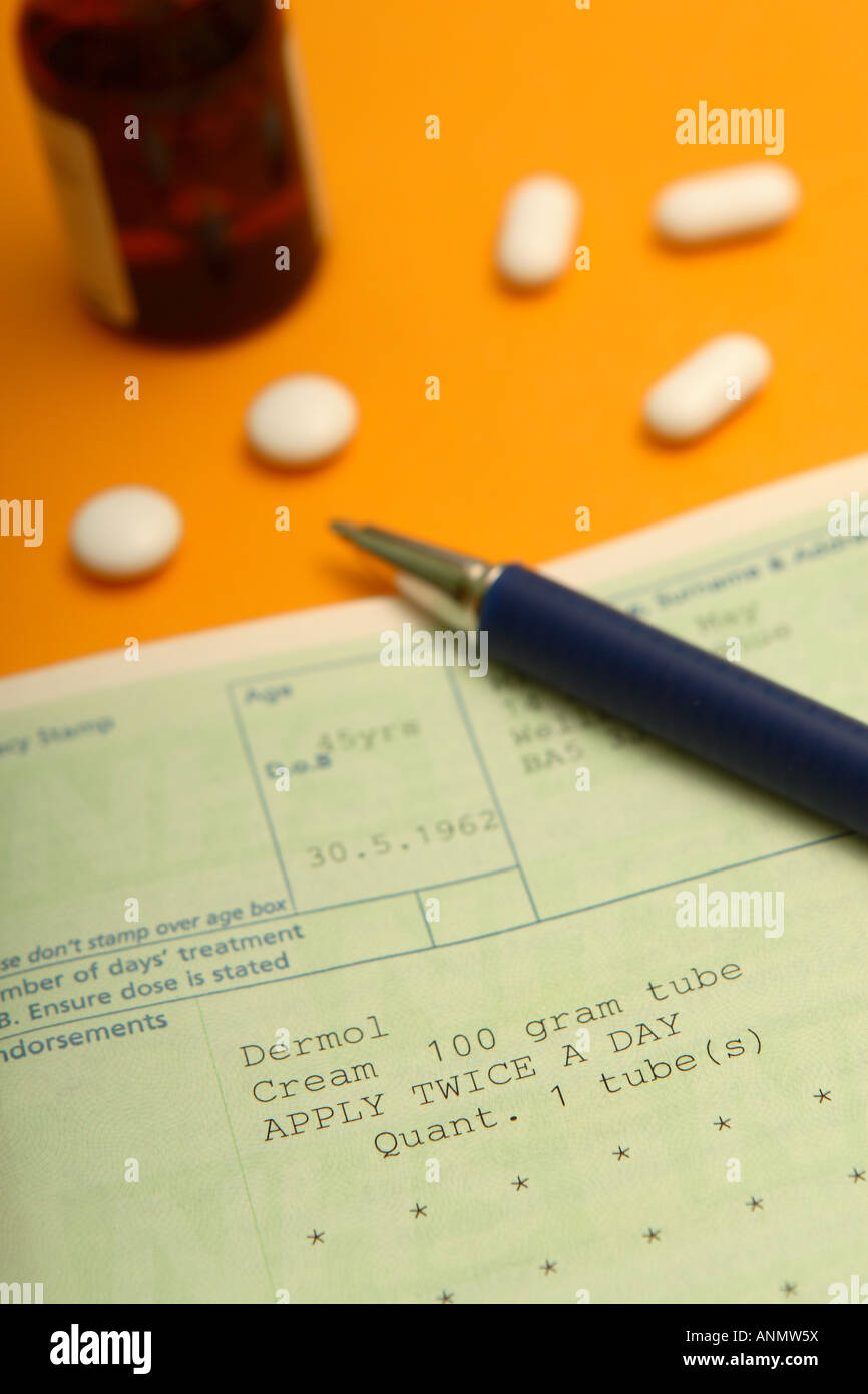 Nhs prescription drug hi-res stock photography and images - Alamy
