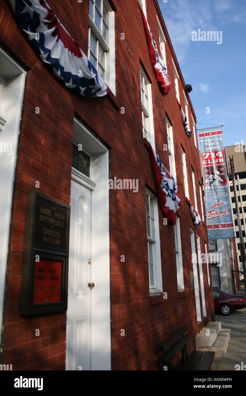 Babe ruth birthplace museum hi-res stock photography and images - Alamy