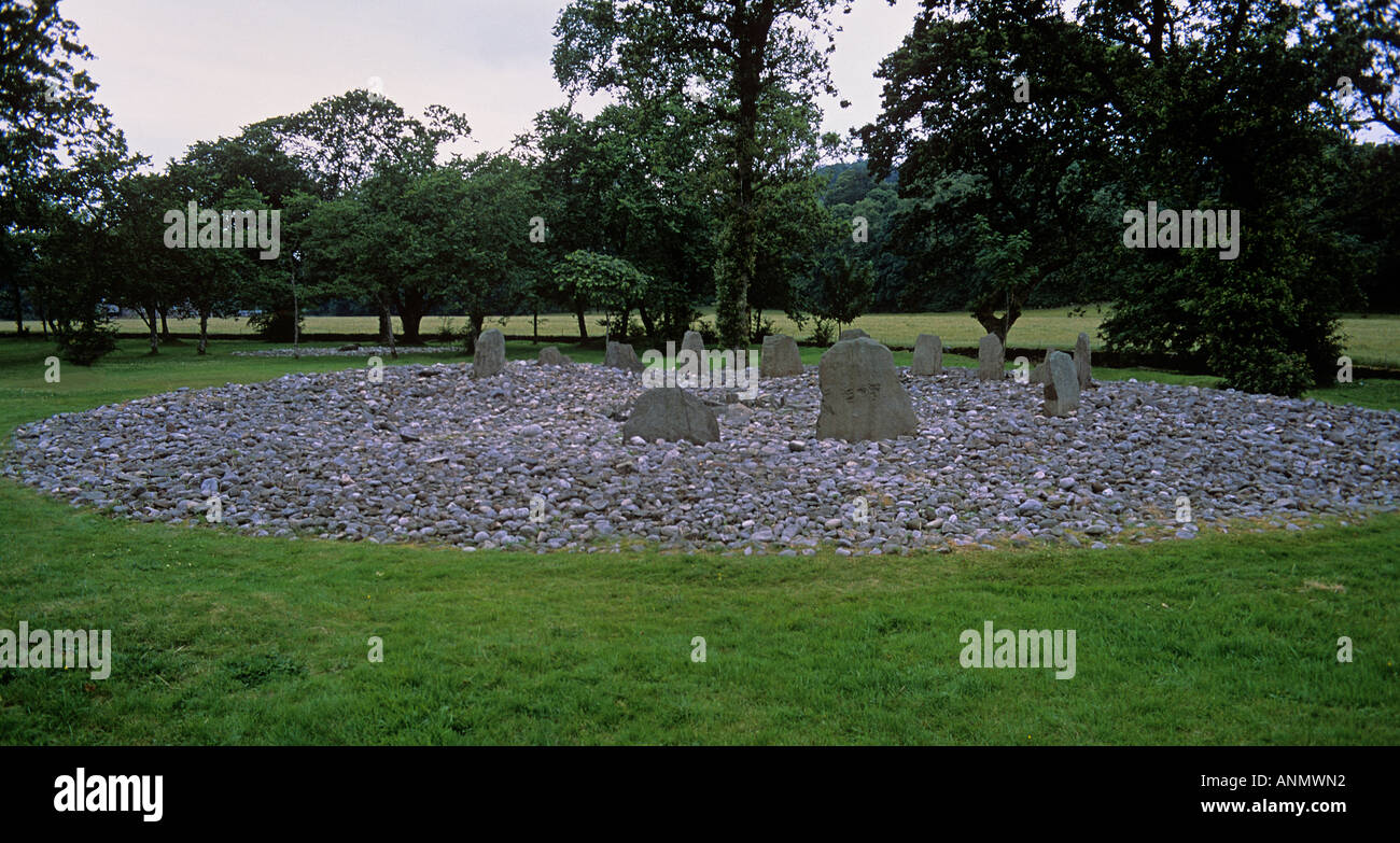 Temple Wood stone circle Kilmartin Stock Photo - Alamy