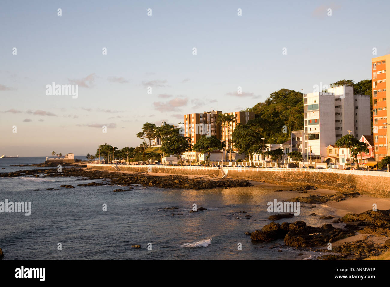Praia do Farol da Barra Beach, Salvador Bahia, Brazil Stock Photo - Alamy