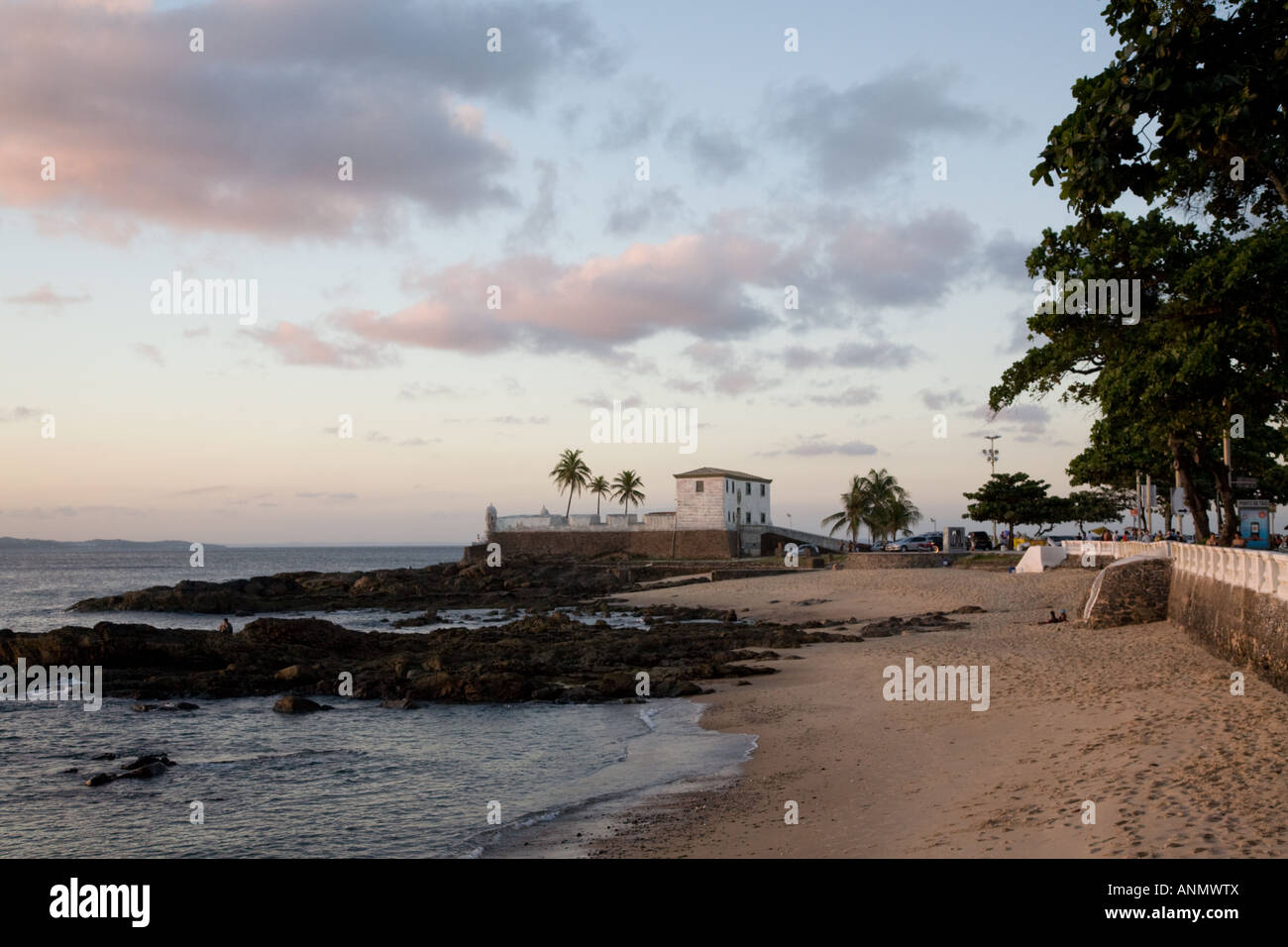 Praia do Farol da Barra Beach, Salvador Bahia, Brazil Stock Photo - Alamy