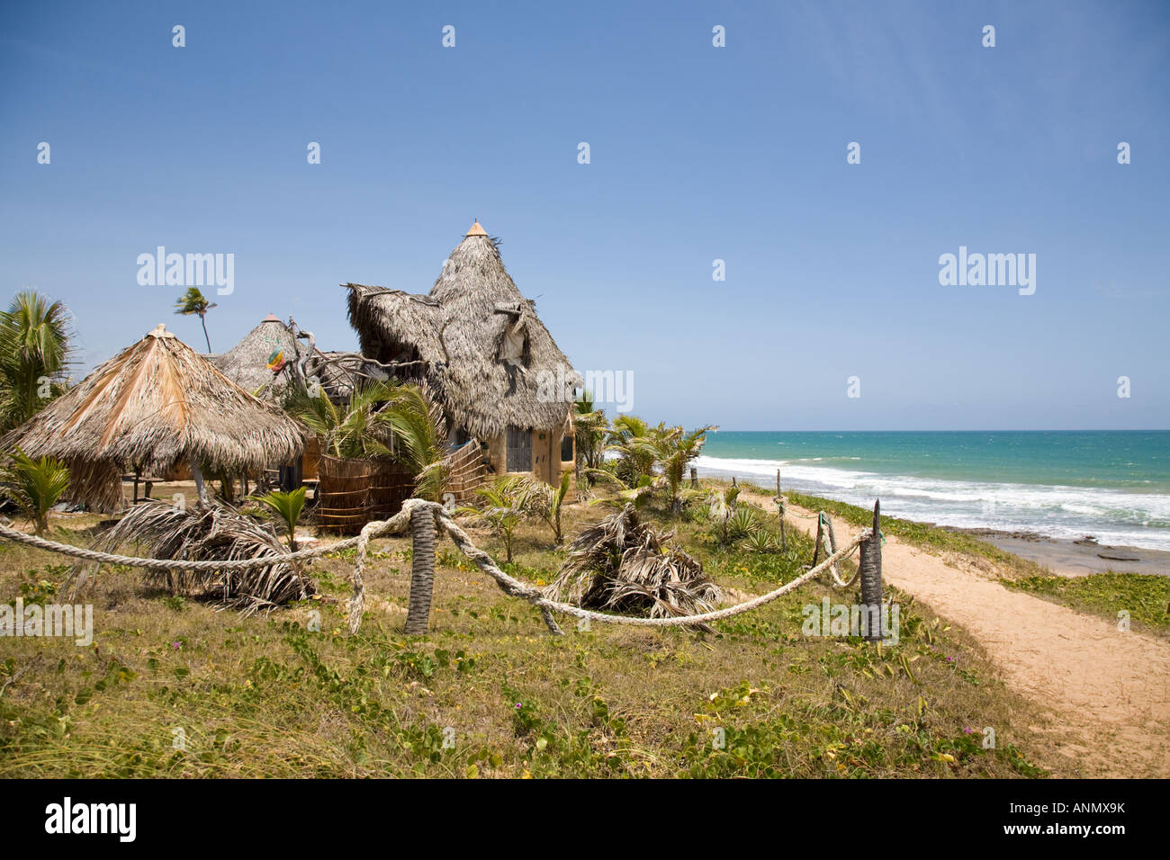 Aldeia Hippie Village, Arembepe, Salvador Bahia, Brazil Stock Photo - Alamy