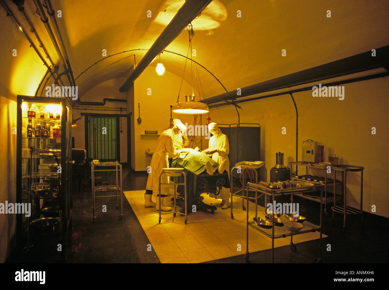 Operating Theatre in the German Underground Hospital constructed in ...