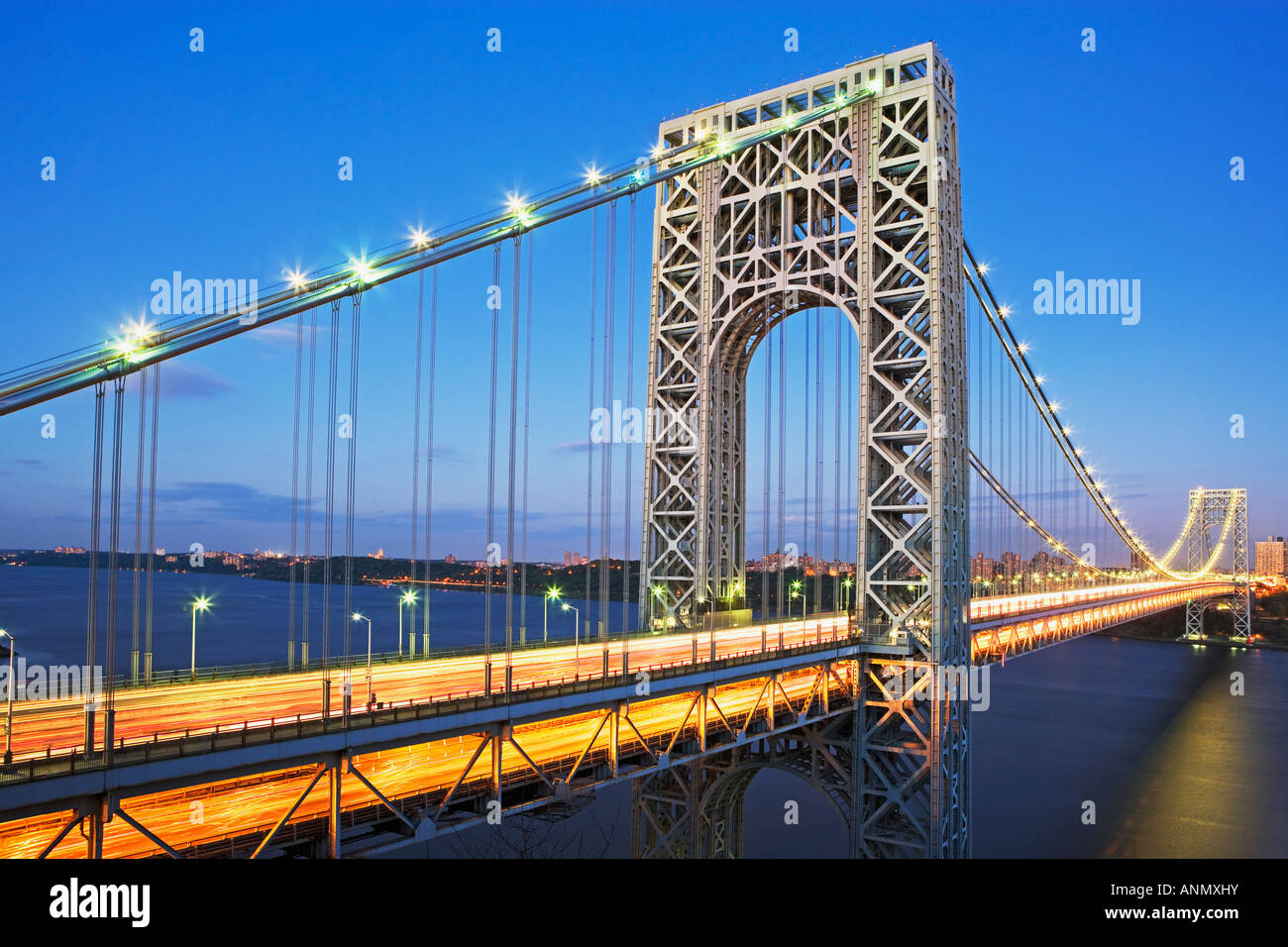 George Washington Bridge Stock Photo - Alamy