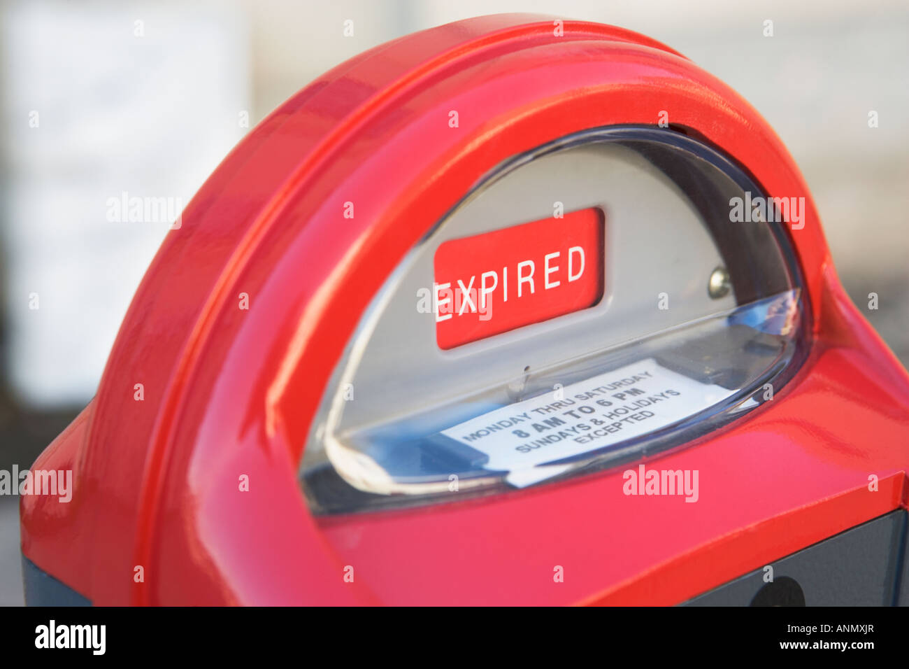 expired parking meter Stock Photo - Alamy