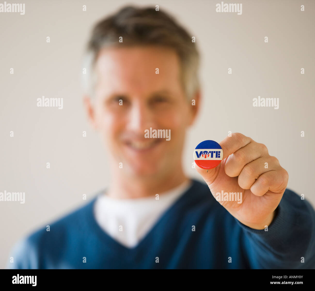 Politics smiling holding camera hi-res stock photography and images - Alamy