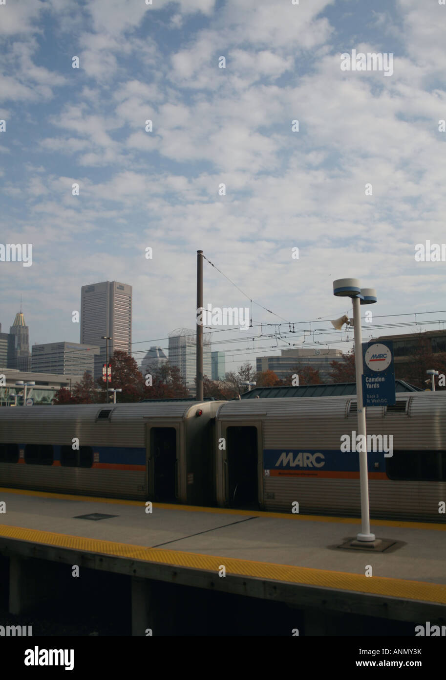 Baltimore train marc hi-res stock photography and images - Alamy