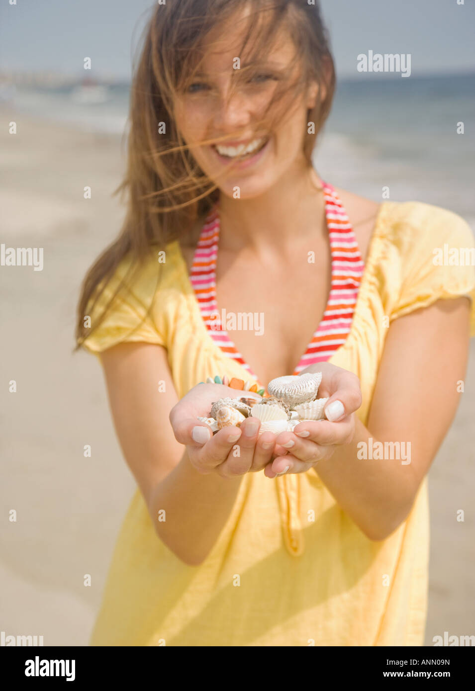 Enjoying with shells hi-res stock photography and images - Alamy