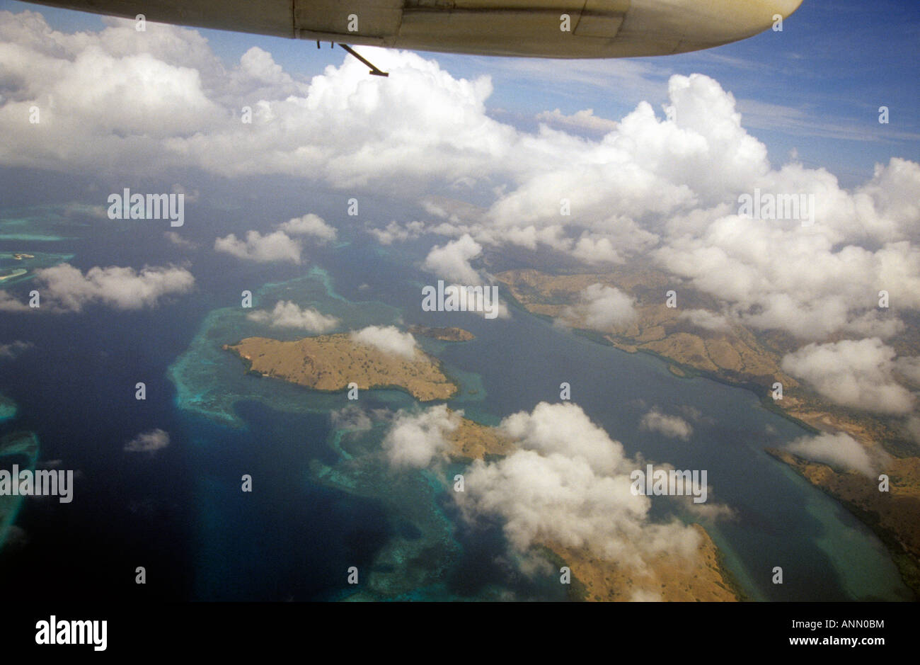 Komodo national park aerial hi-res stock photography and images - Alamy