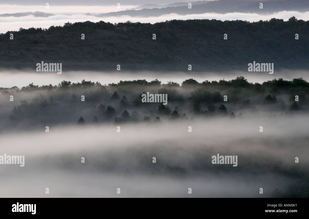 Mist clinging to hills hi-res stock photography and images - Alamy