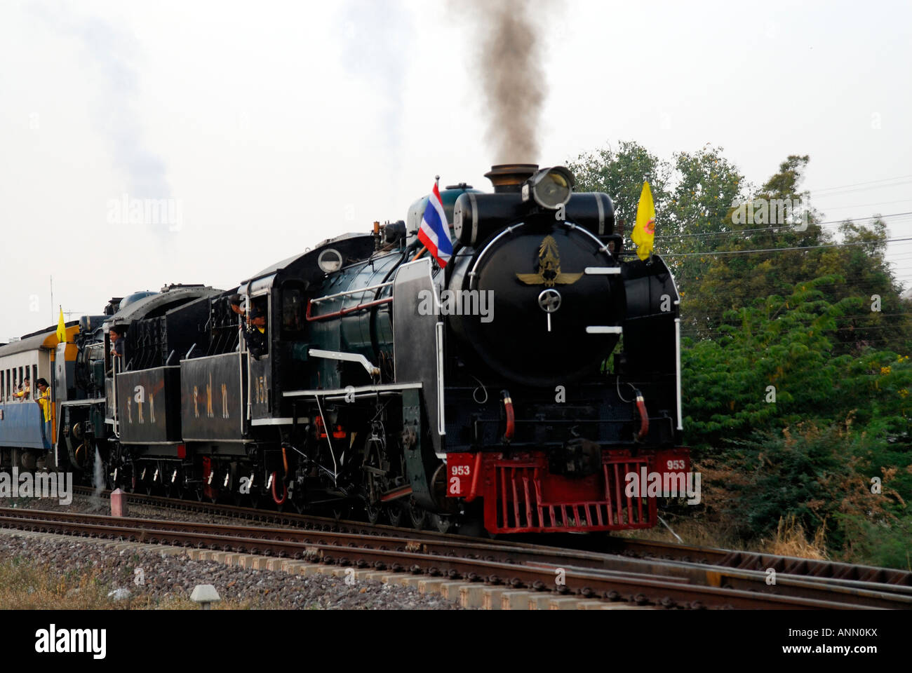 Thailand steam locomotive hi-res stock photography and images - Alamy