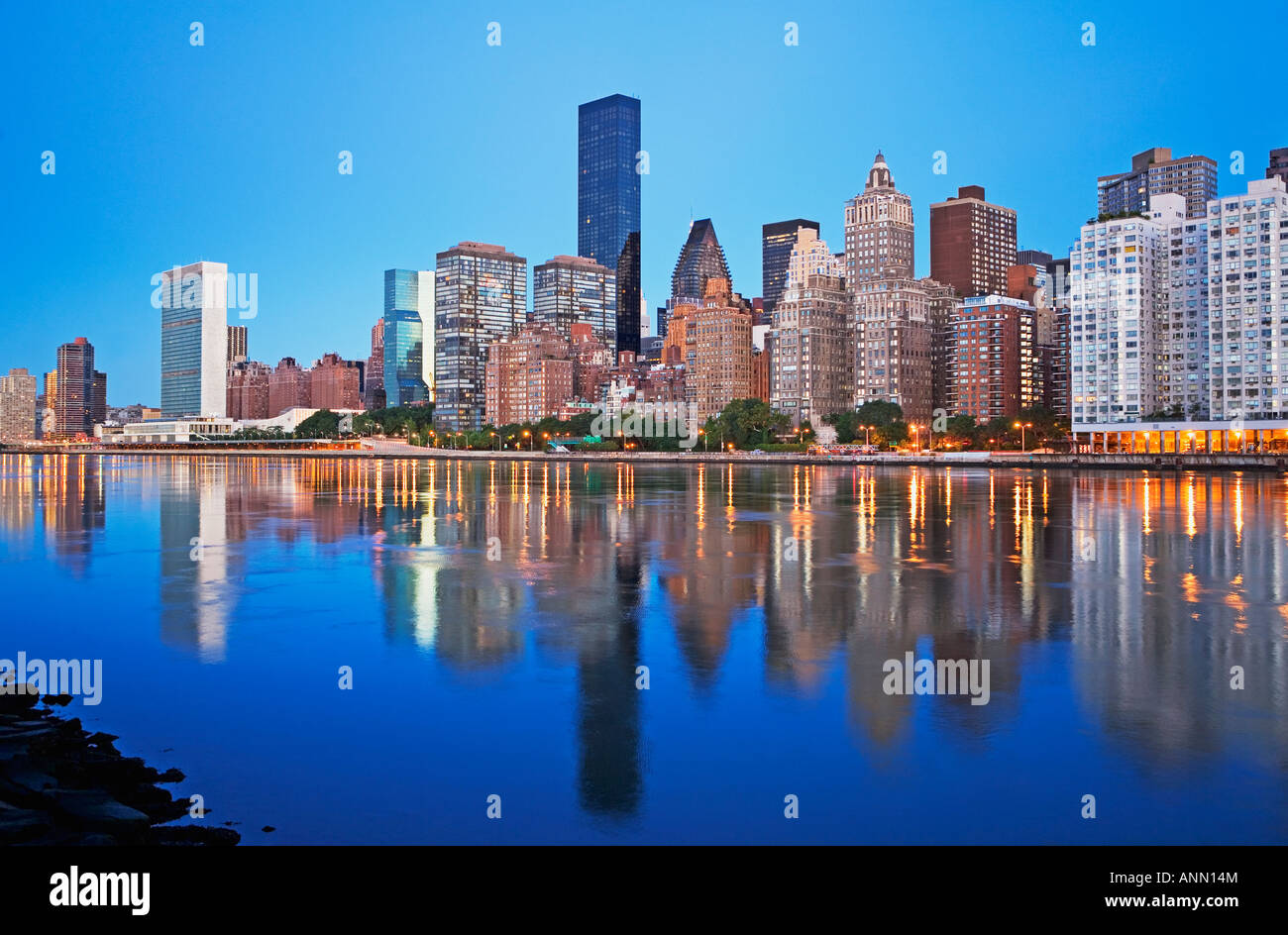 New York City skyline Stock Photo - Alamy
