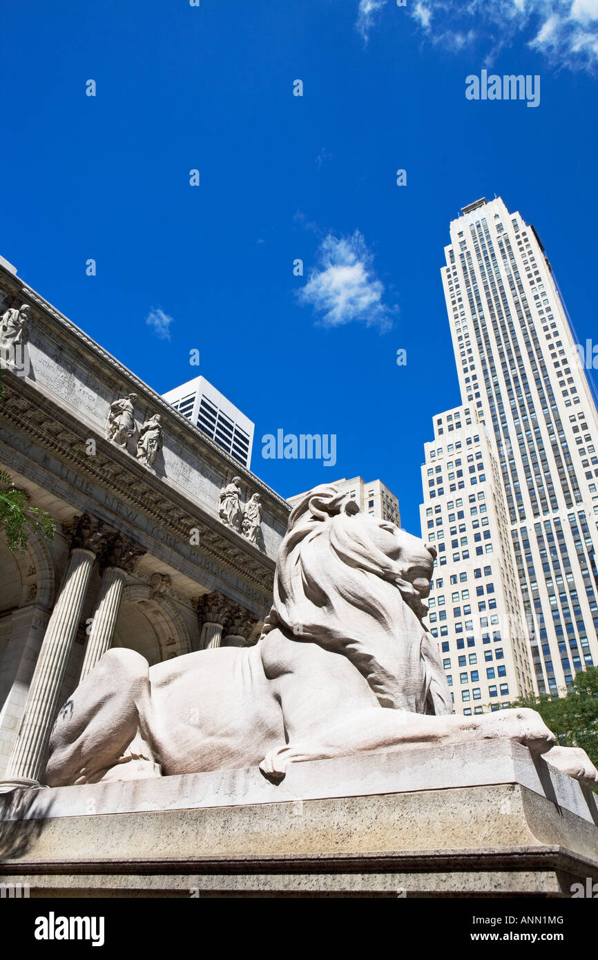 New York City Public Library Stock Photo - Alamy