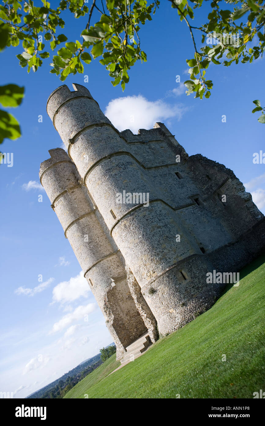 Donnington Castle Newbury Berkshire Stock Photo - Alamy