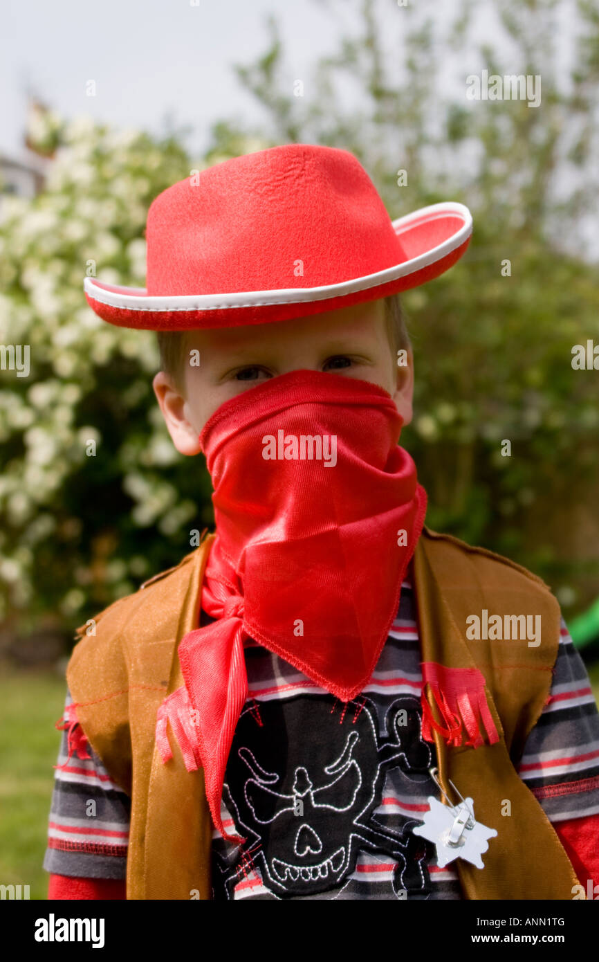 Boy dressed as cowboy hi-res stock photography and images - Alamy